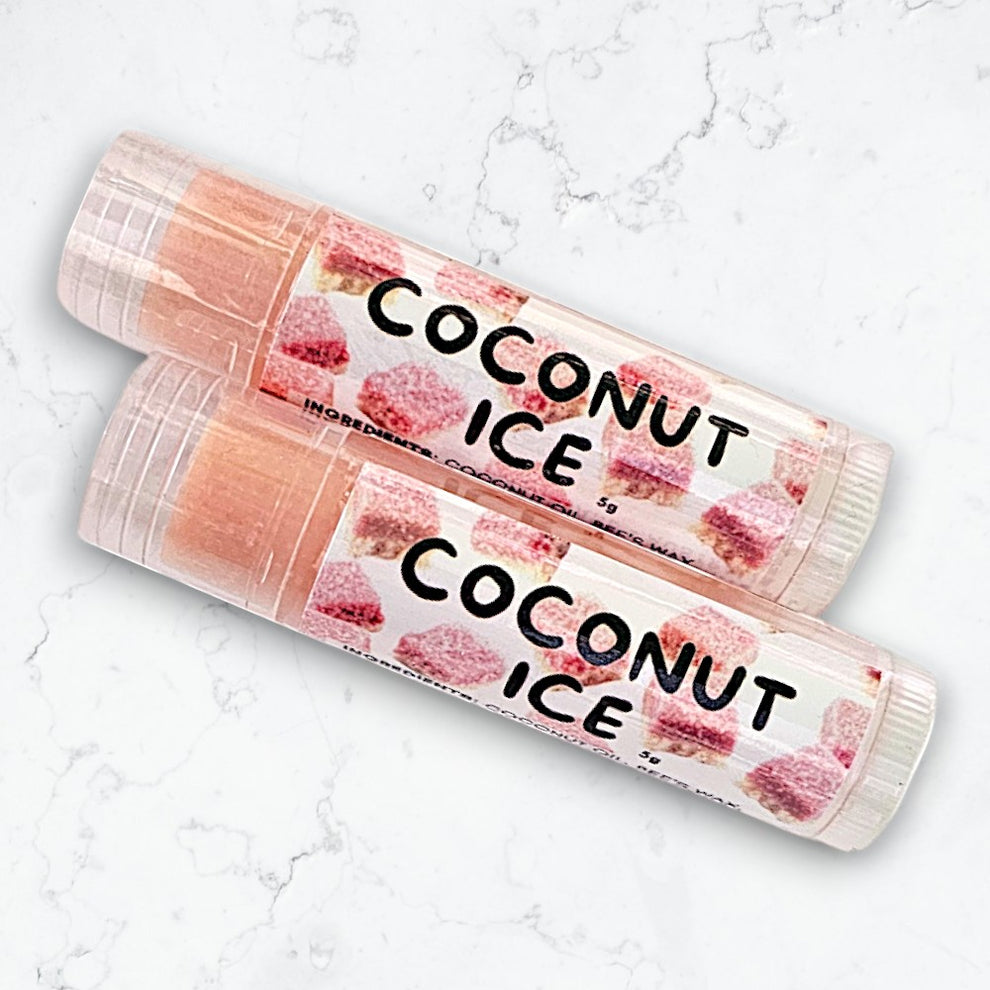 Coconut Ice Lip Balm | Lee's Little Luxuries | Australia